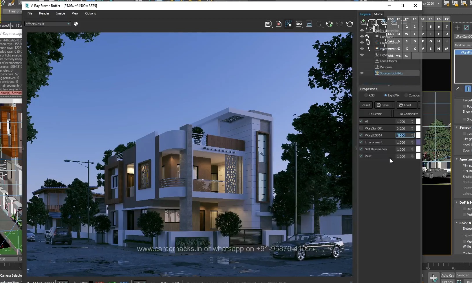 CornerVilla – 17 Render Elements – Career Hacks
