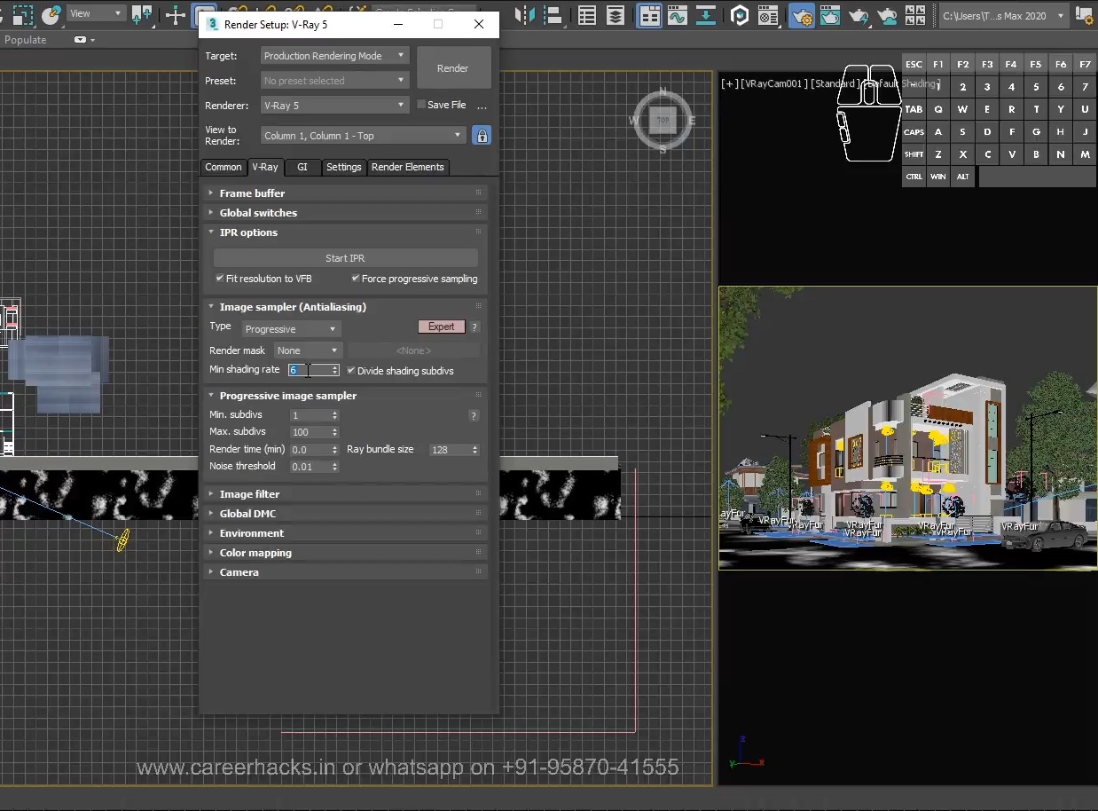 CornerVilla – 16 GPU Rendering – Career Hacks