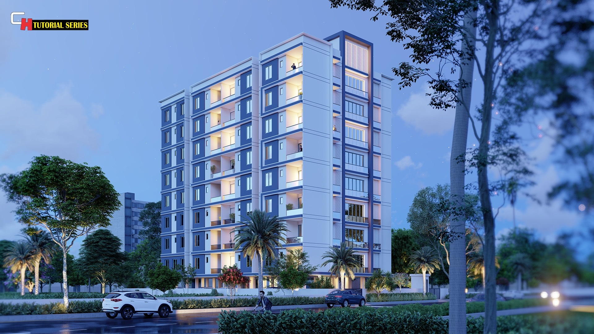 Vray Apartment Walkthrough