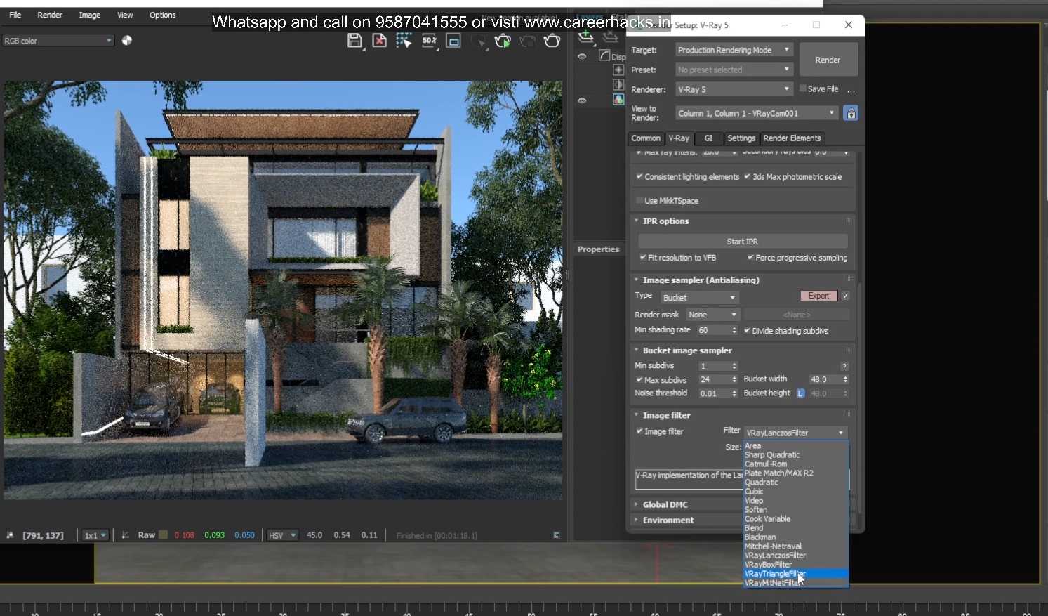 Villa 40X60- 15 Render Settings – Career Hacks