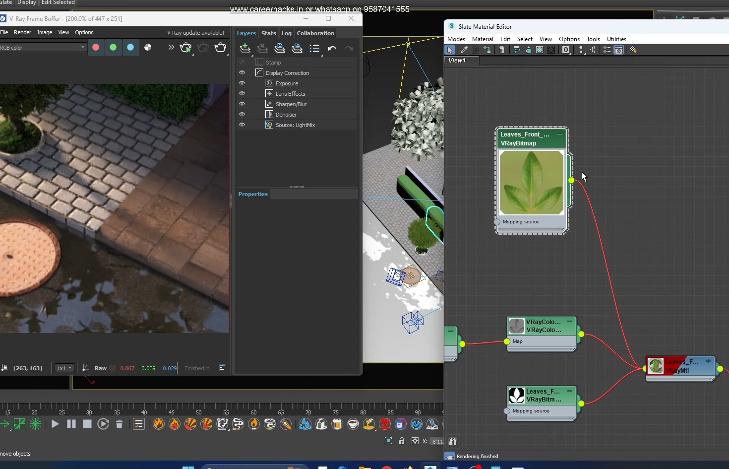 vw – 05 shot preparing and rendering – Career Hacks